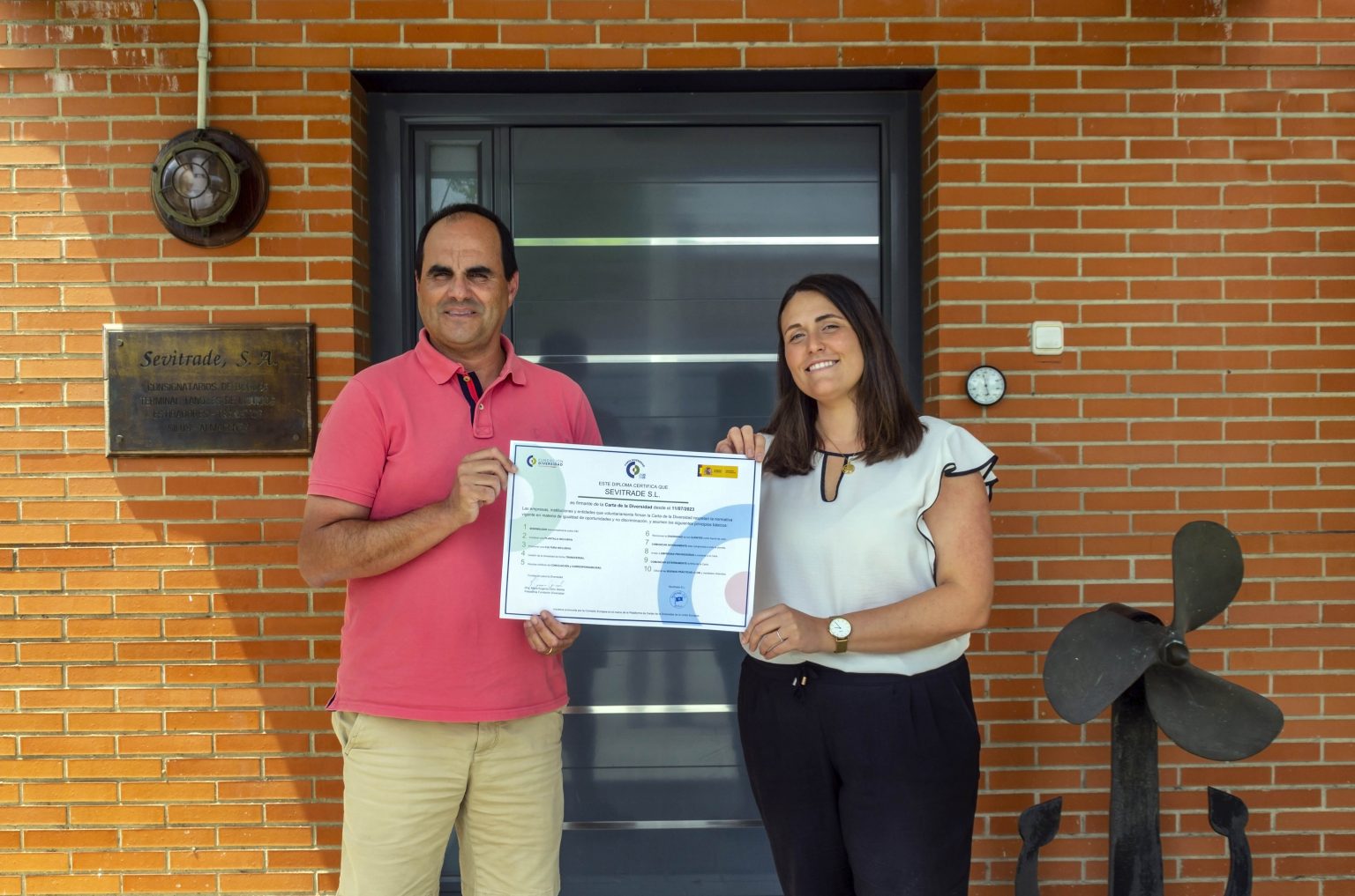 Sevitrade firma la Carta de la Diversidad - Sevitrade